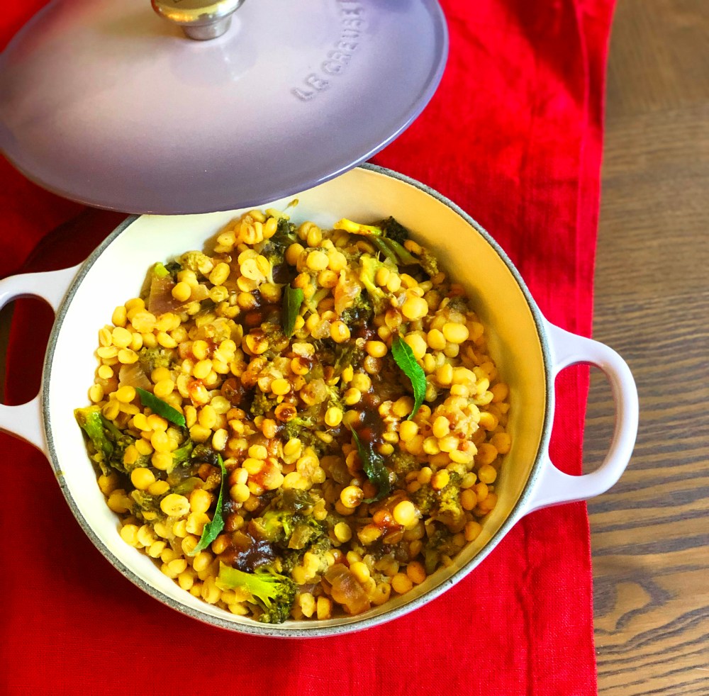 Broccoli Chana Dal Subzi – Curvy Ninja